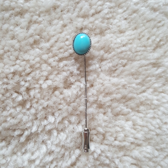 Jewelry | Vintage Turquoise Stick Pin | Poshmark